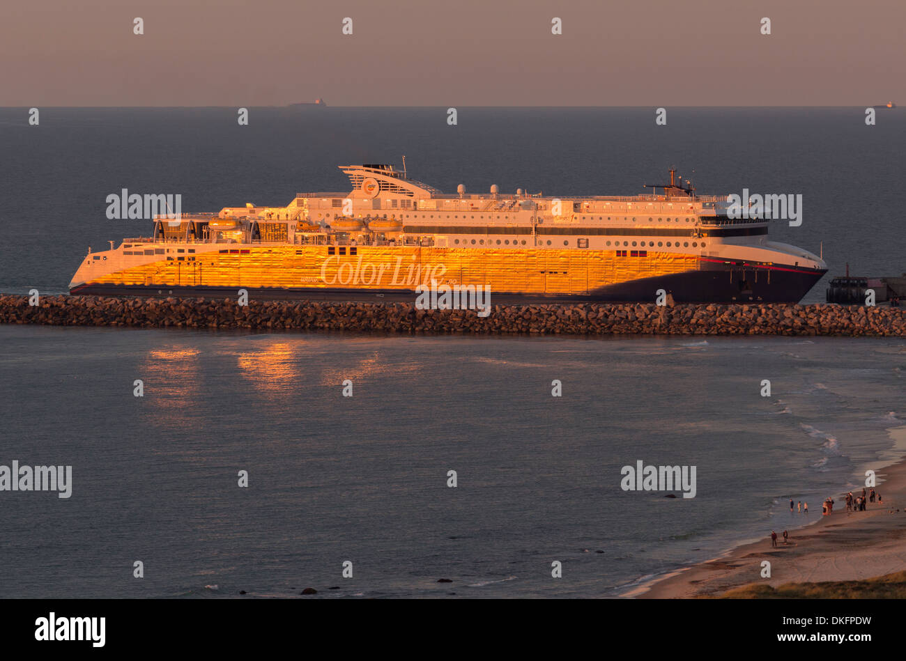 Color line superspeed hirtshals hi-res stock photography and images - Alamy