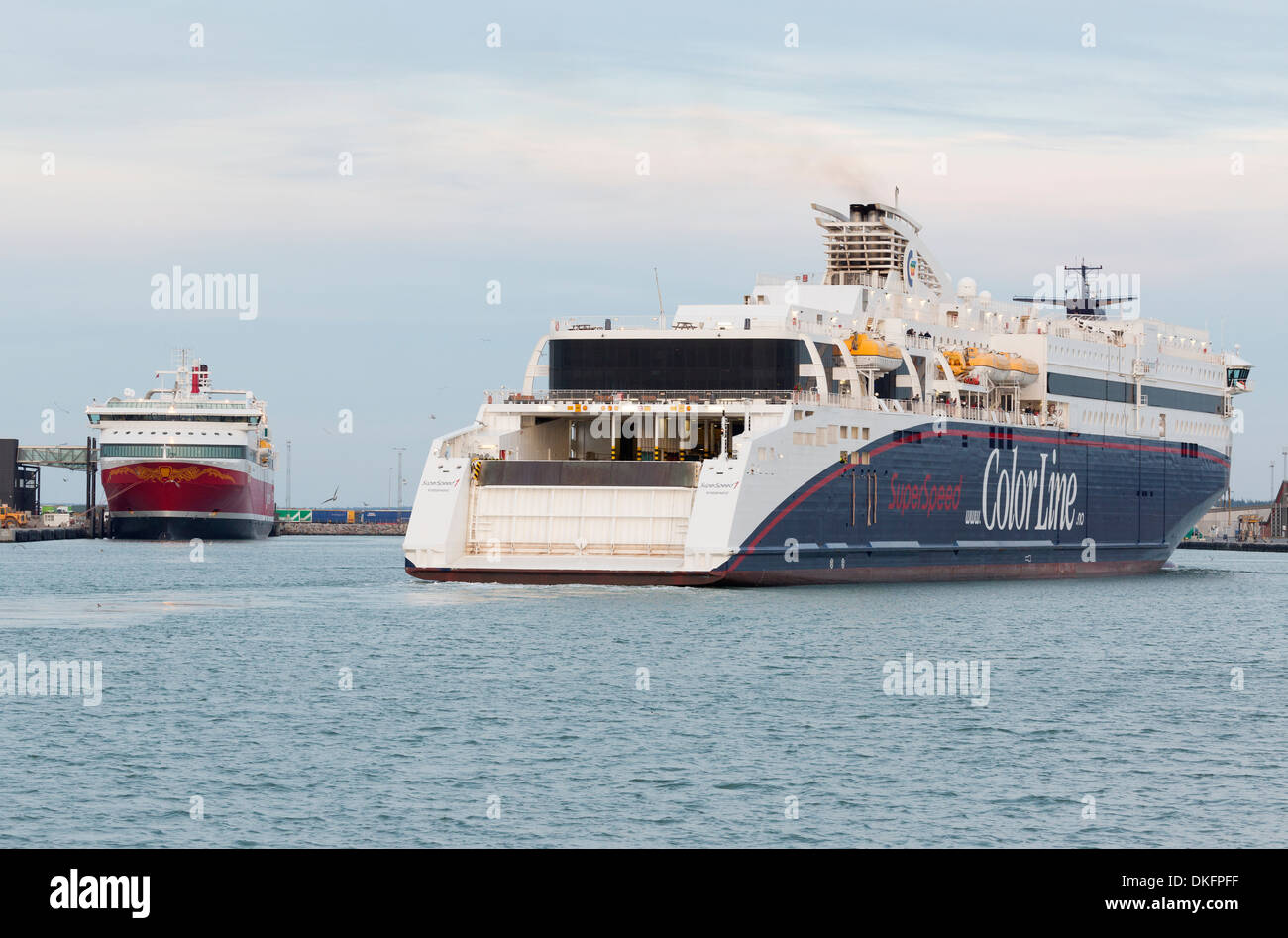 Color line superspeed hirtshals hi-res stock photography and images - Alamy