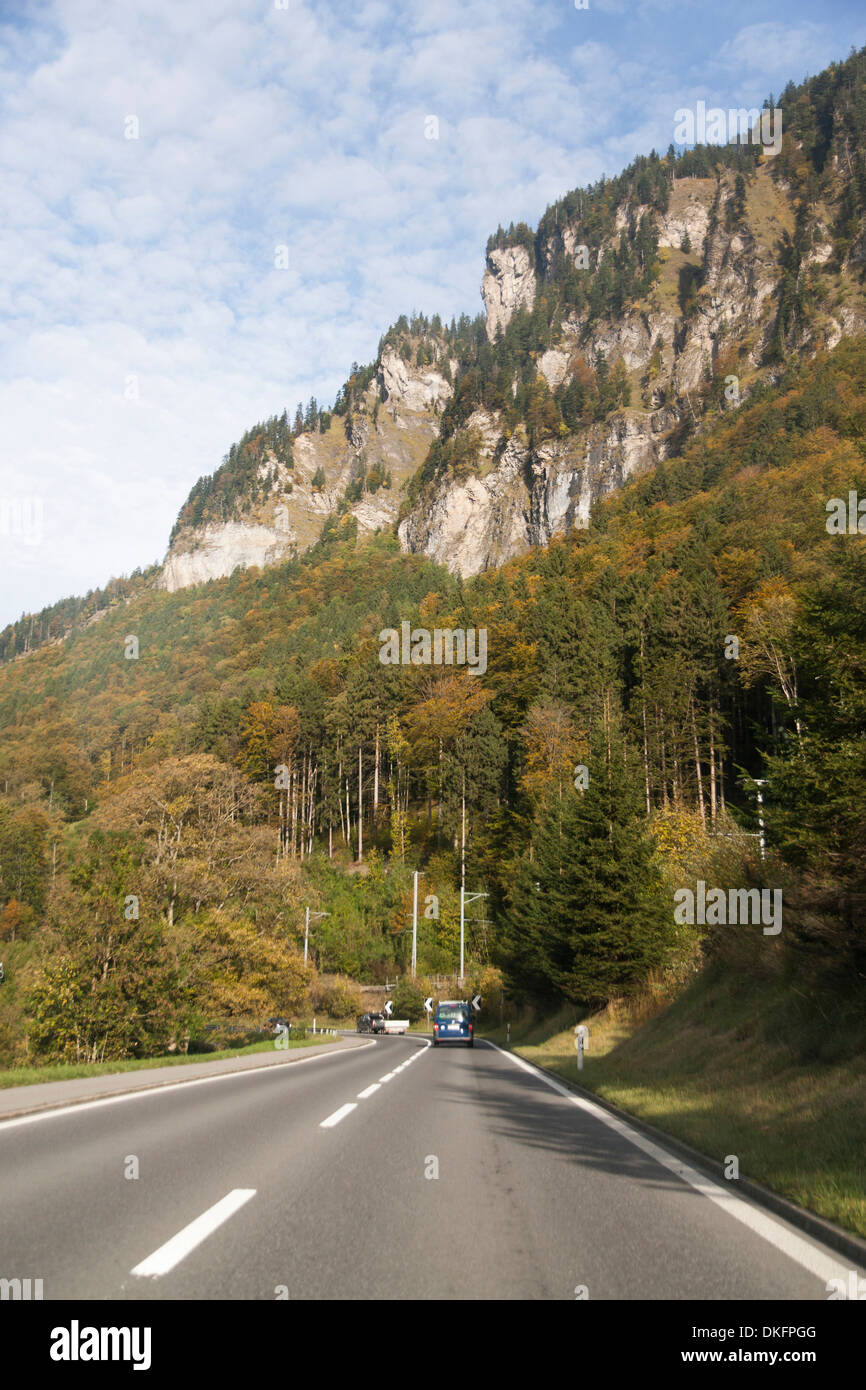 autumnal landscape in bernese oberland, canton bern, switzerland Stock ...
