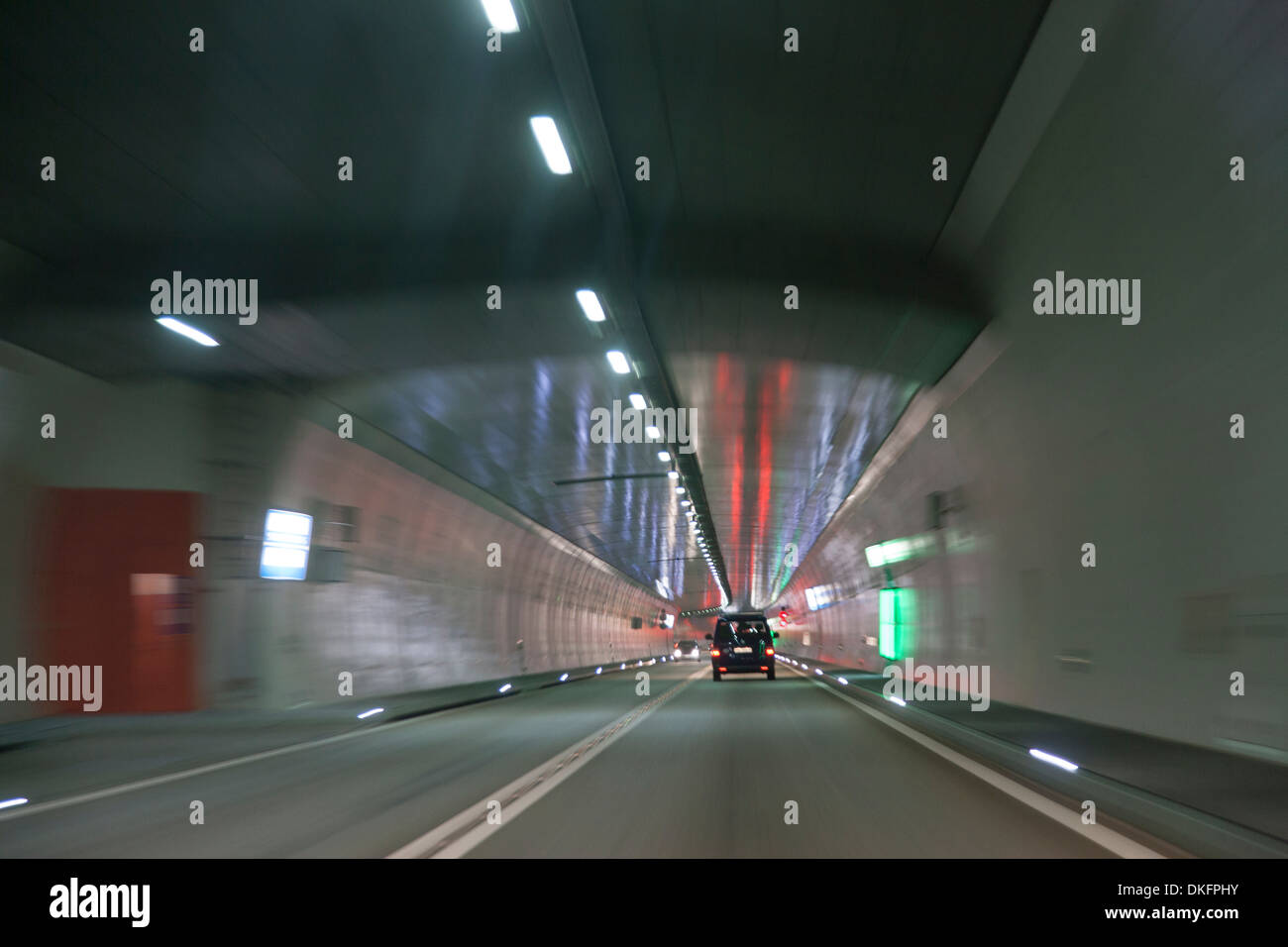 Motorway tunnel motorway tunnel hi-res stock photography and images - Alamy