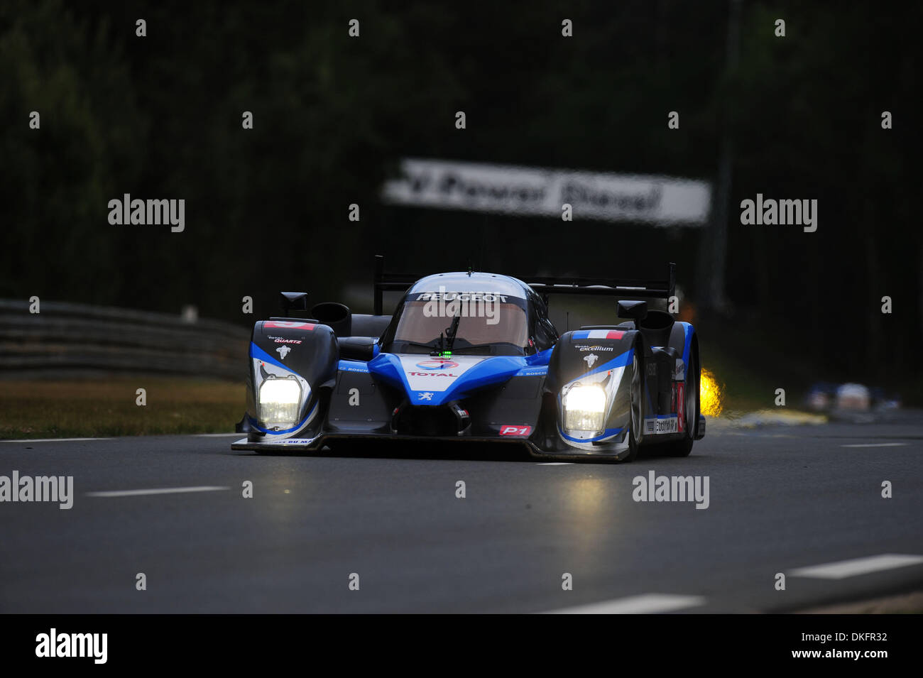 June 11, 2009 - Le Mans, France - Peugeot Sport driver DAVID BRABHAM ...