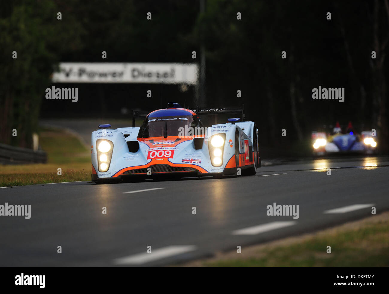June 11, 2009 - Le Mans, France - Aston Martin driver PETER KOX, of the Netherlands, during ...
