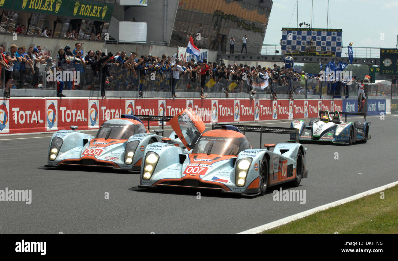 June 14, 2009 - Le Mans, France - The official Aston Martin LMP1 Coupes ...