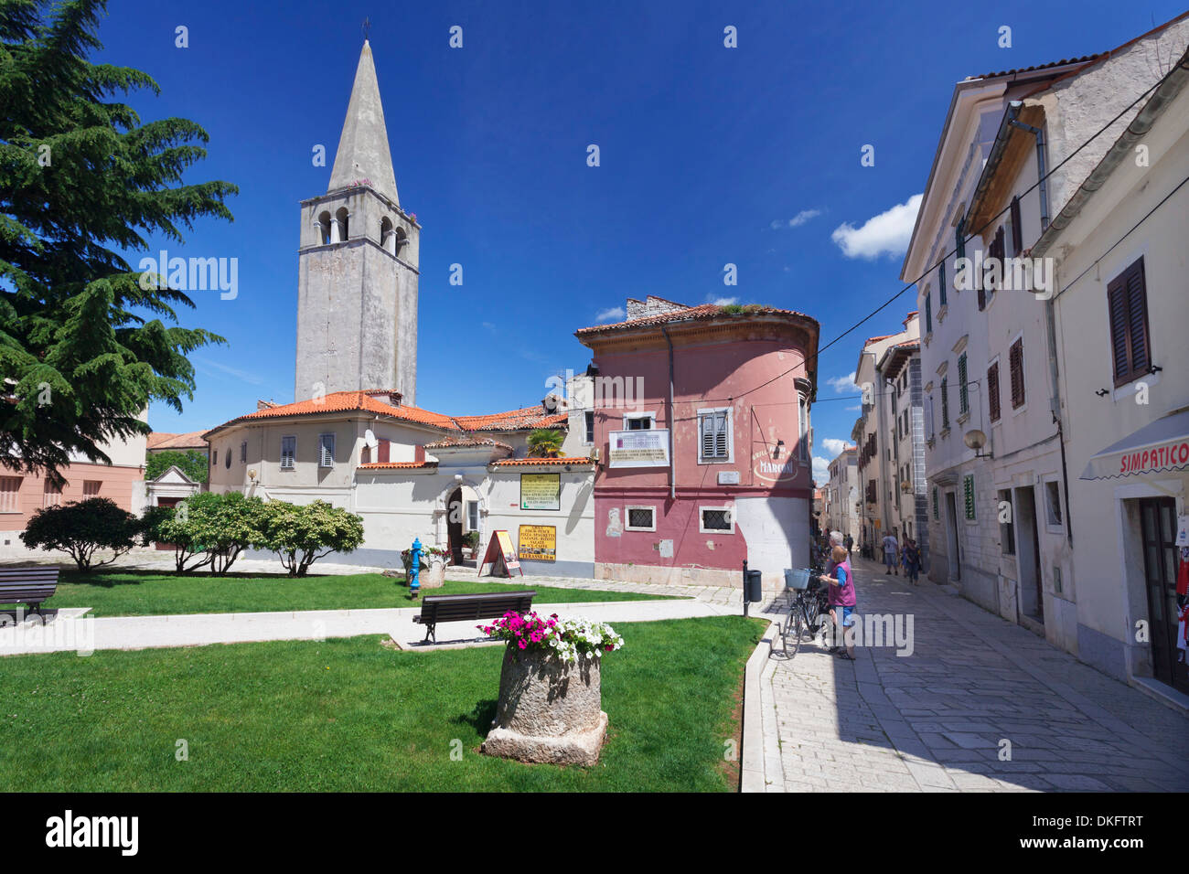 Euphrasian Basilica in the old town, UNESCO World Heritage Site, Porec ...