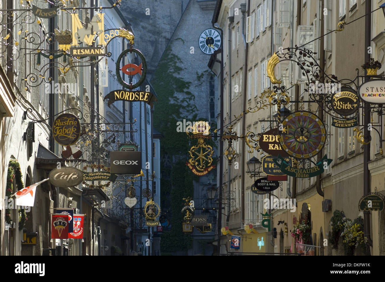 Getreidegasse Austria High Resolution Stock Photography and Images - Alamy