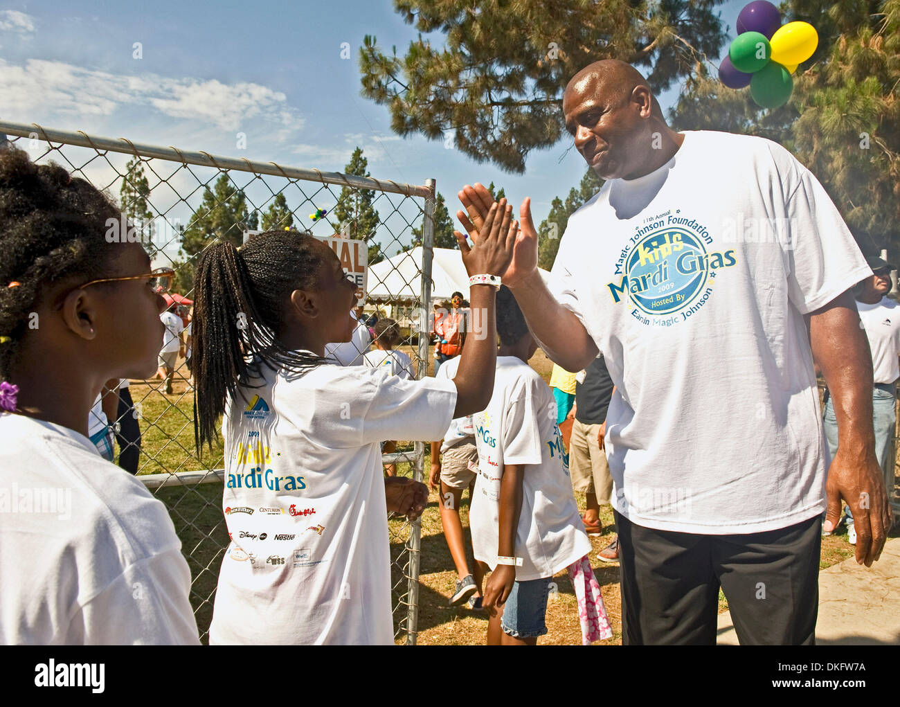 Earvin magic johnson park hi-res stock photography and images - Alamy