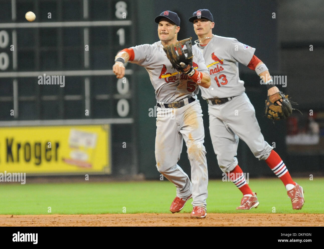 Jul 21, 2009 - Houston, Texas, USA - MLB Baseball: St. Louis infielder ...