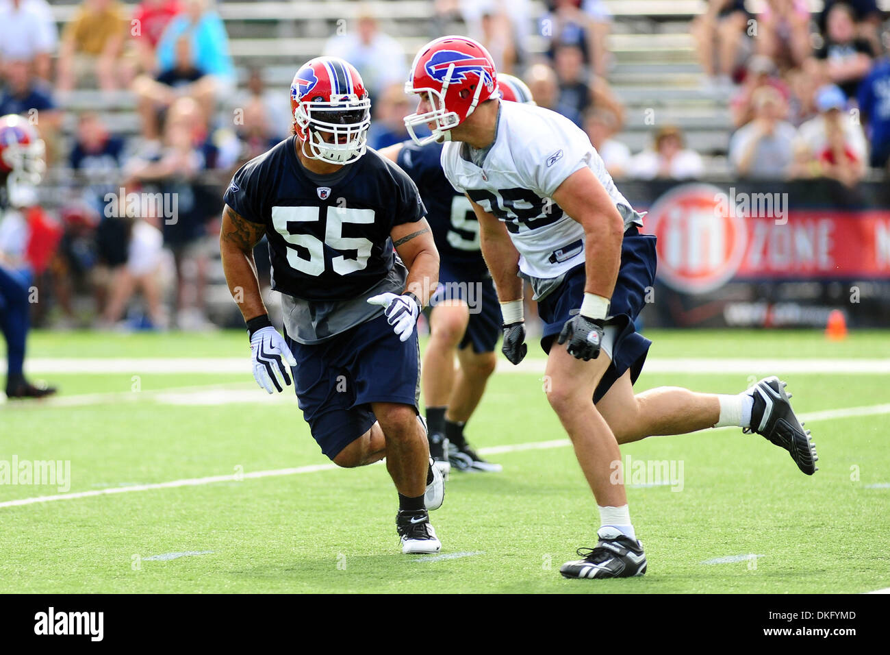 Buffalo bills linebacker kawika mitchell hi-res stock photography and ...
