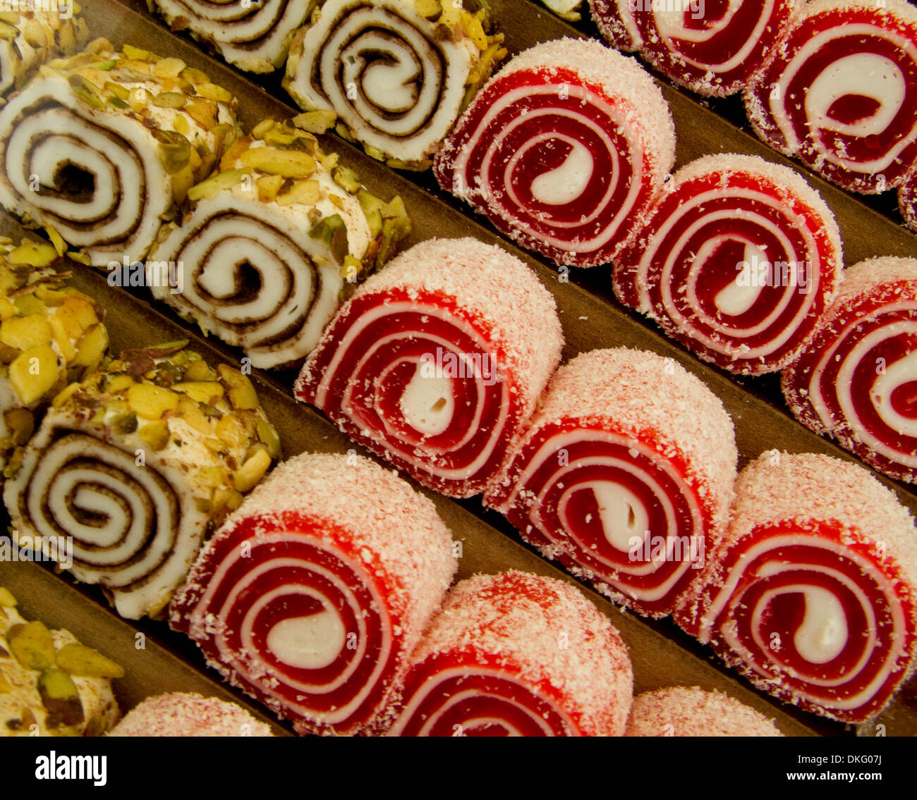 Turkish delight sweets hi-res stock photography and images - Alamy