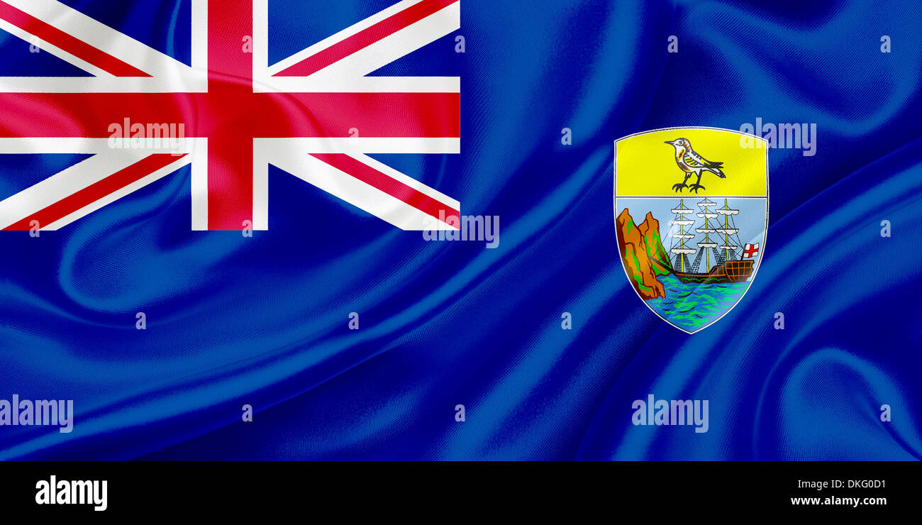 Saint helena flag hi-res stock photography and images - Alamy