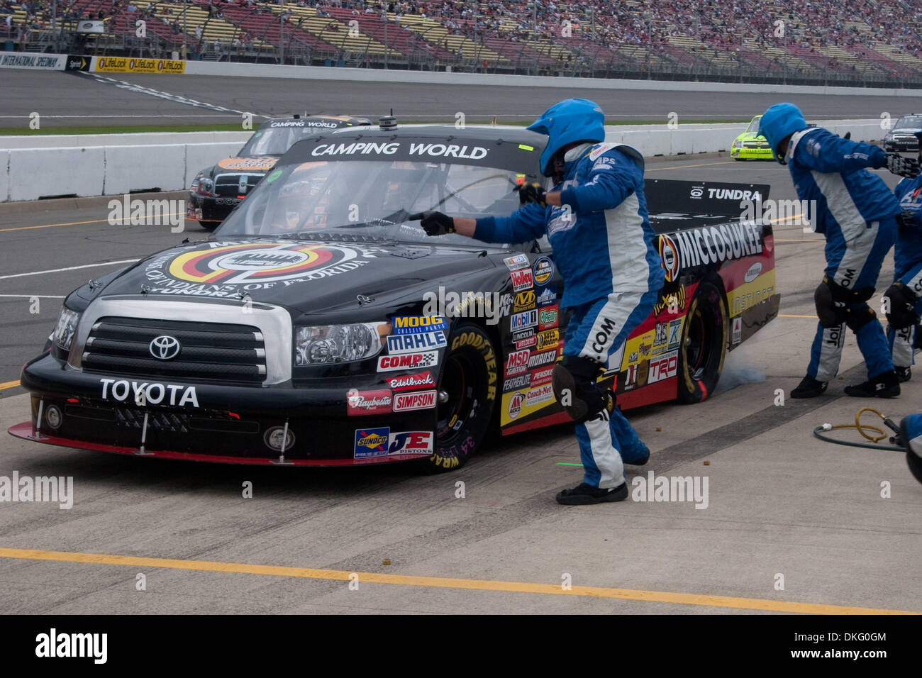 June 13, 2009 - Brooklyn, Michigan, U.S - 13 June 2009: Kyle Busch (51 ...