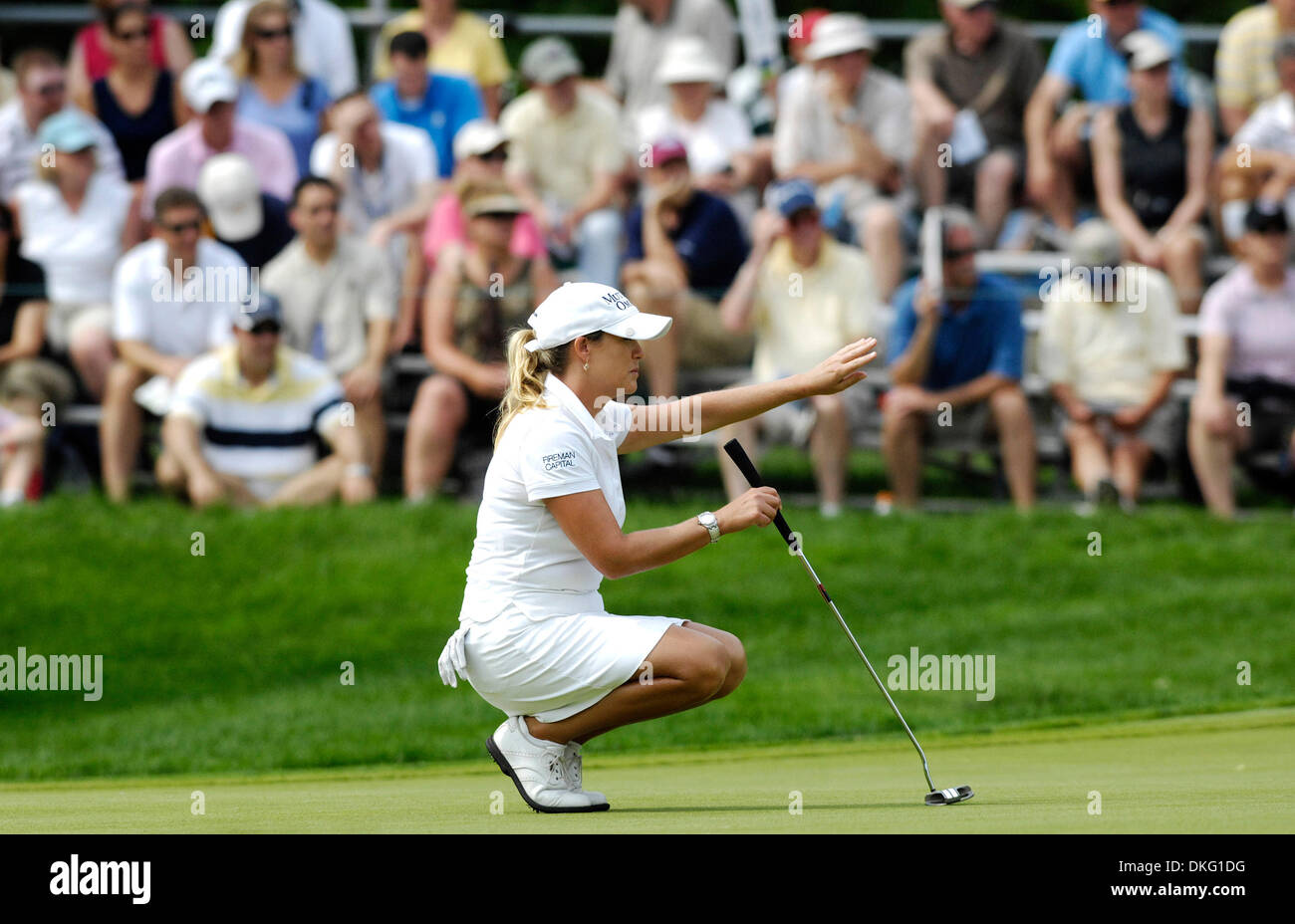 June 27, 2010: Cristie Kerr wins the LPGA Championship at Locust Hill ...