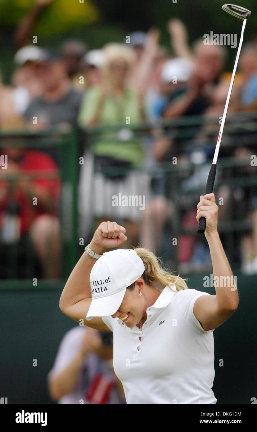 June 27, 2010: Cristie Kerr wins the LPGA Championship at Locust Hill ...