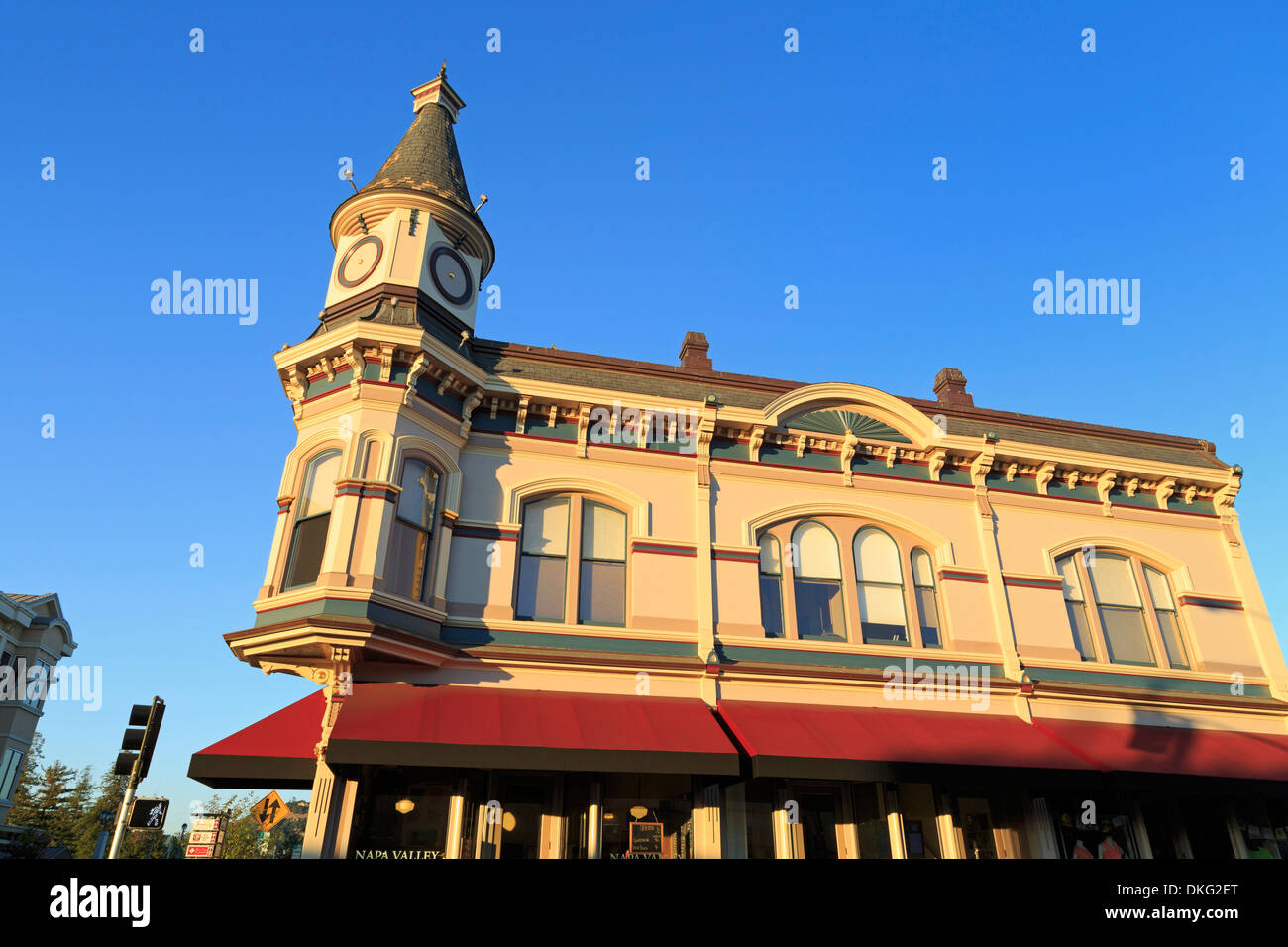 Victorian architecture in Napa City, Napa County, California, United ...