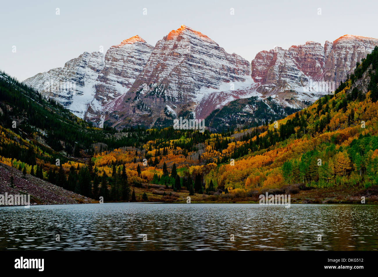 Maroon Bells, Maroon Lake, Aspen, Colorado, United States of America ...