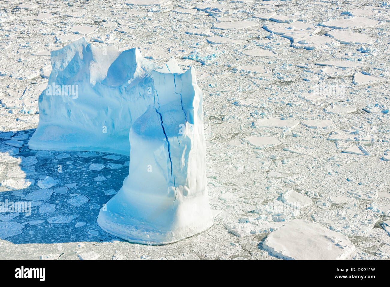 Blue iceberg in spring hi-res stock photography and images - Alamy