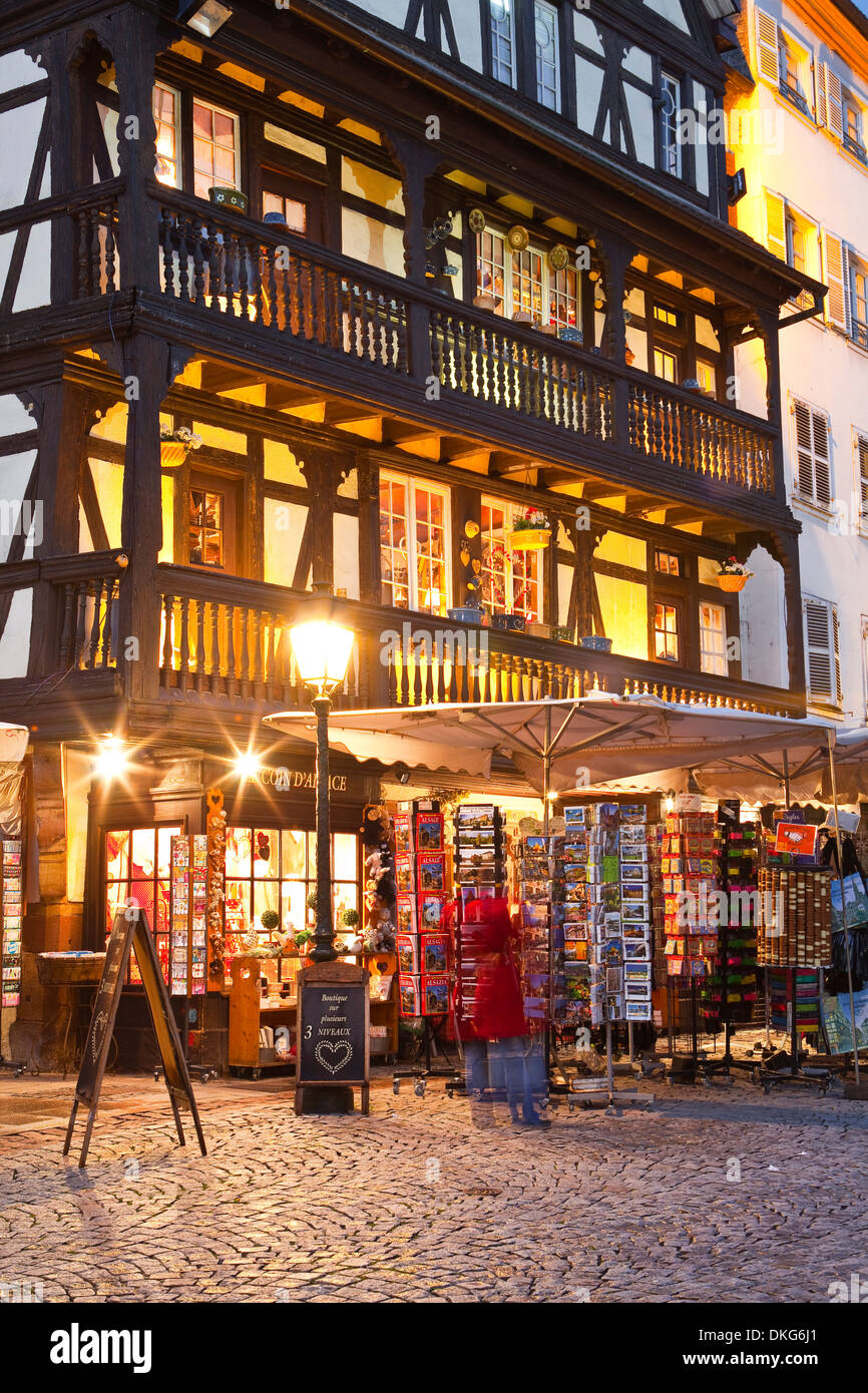 Half timbered houses in La Petite France, Grande Ile, UNESCO World ...