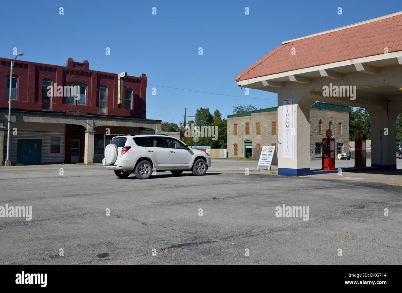 2012 Toyota Rav4 rental car outside Route 66 Packards, car museum in ...