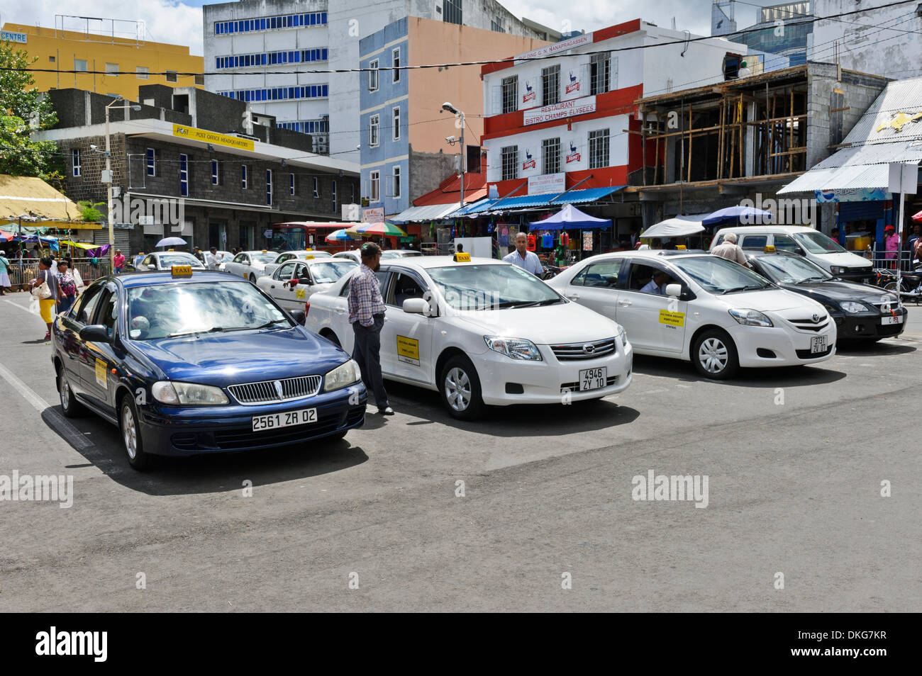 Typical Taxi of Mauritius Stock Photo - Alamy