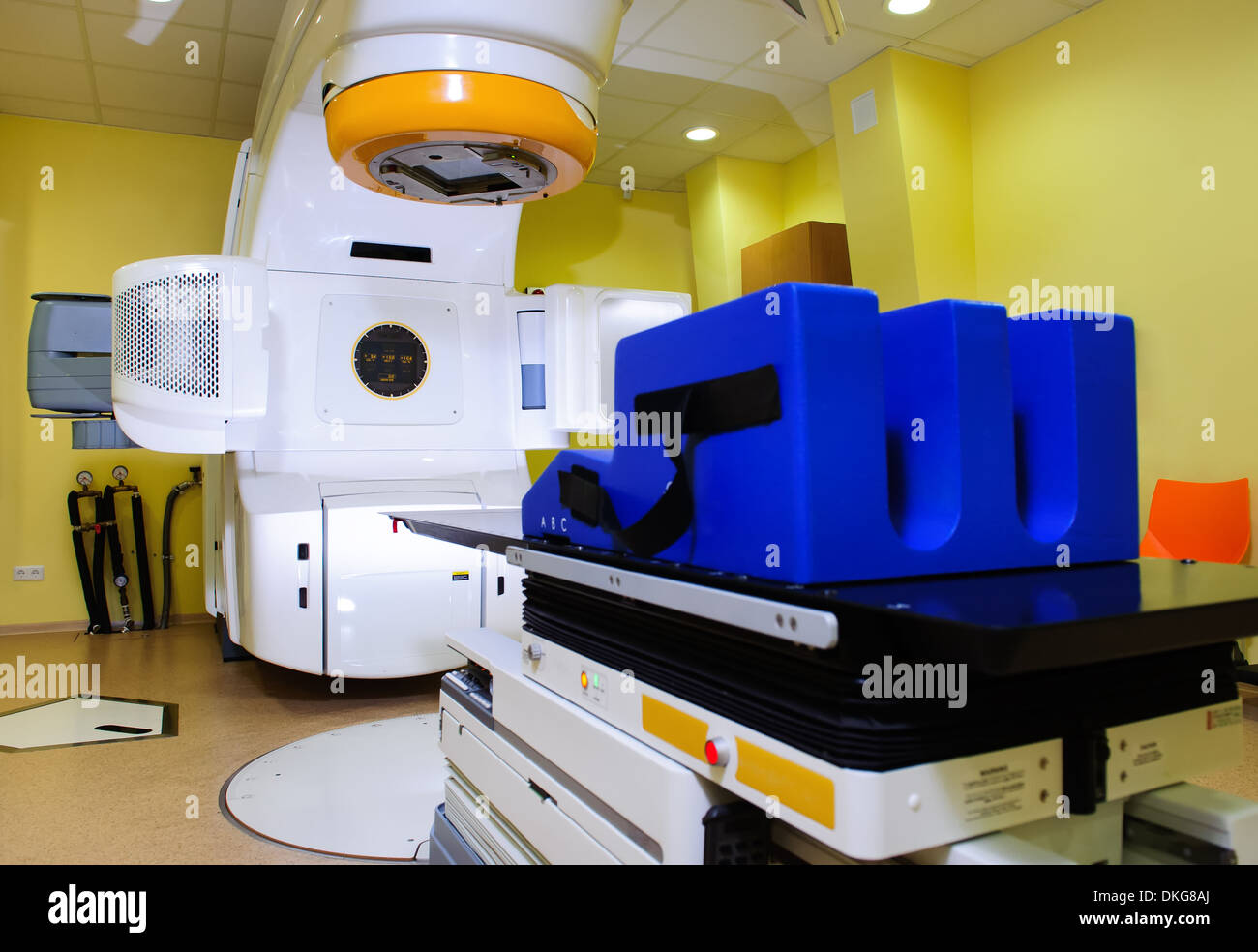 Rradiotherapy technology. Photo taken in hospital. No people Stock ...