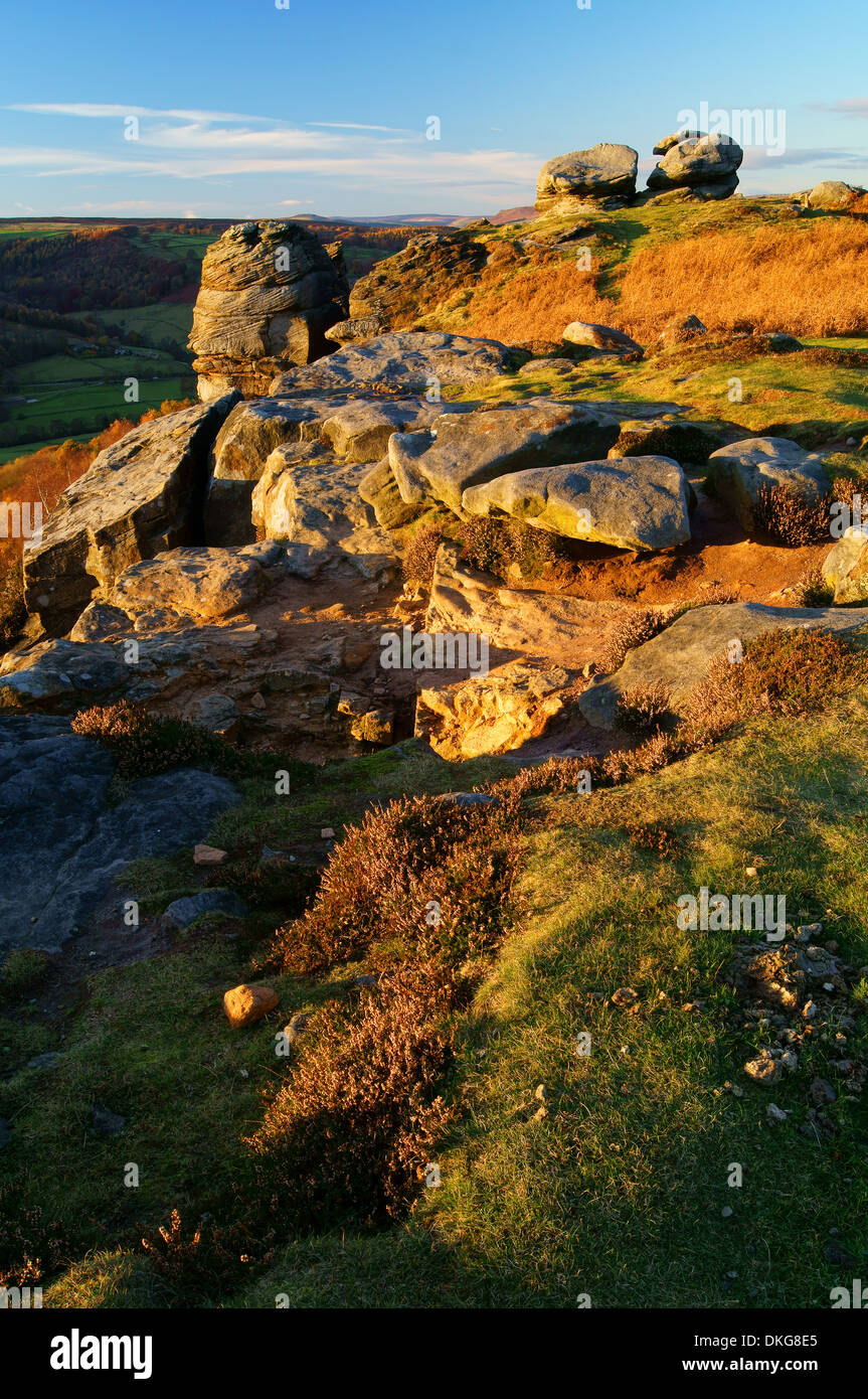 UK,Derbyshire,Peak District,Froggatt Edge Stock Photo - Alamy
