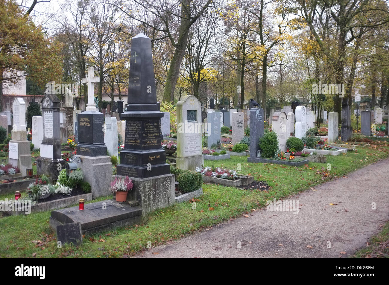 West cemetery munich hi-res stock photography and images - Alamy