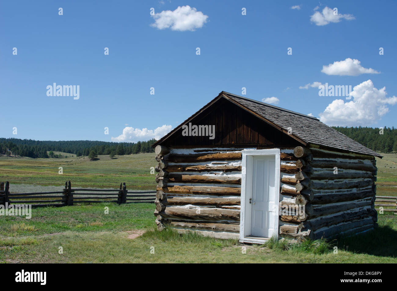 The Hornbek Ranch at the Florissant Fossil Beds National Monument is a ...