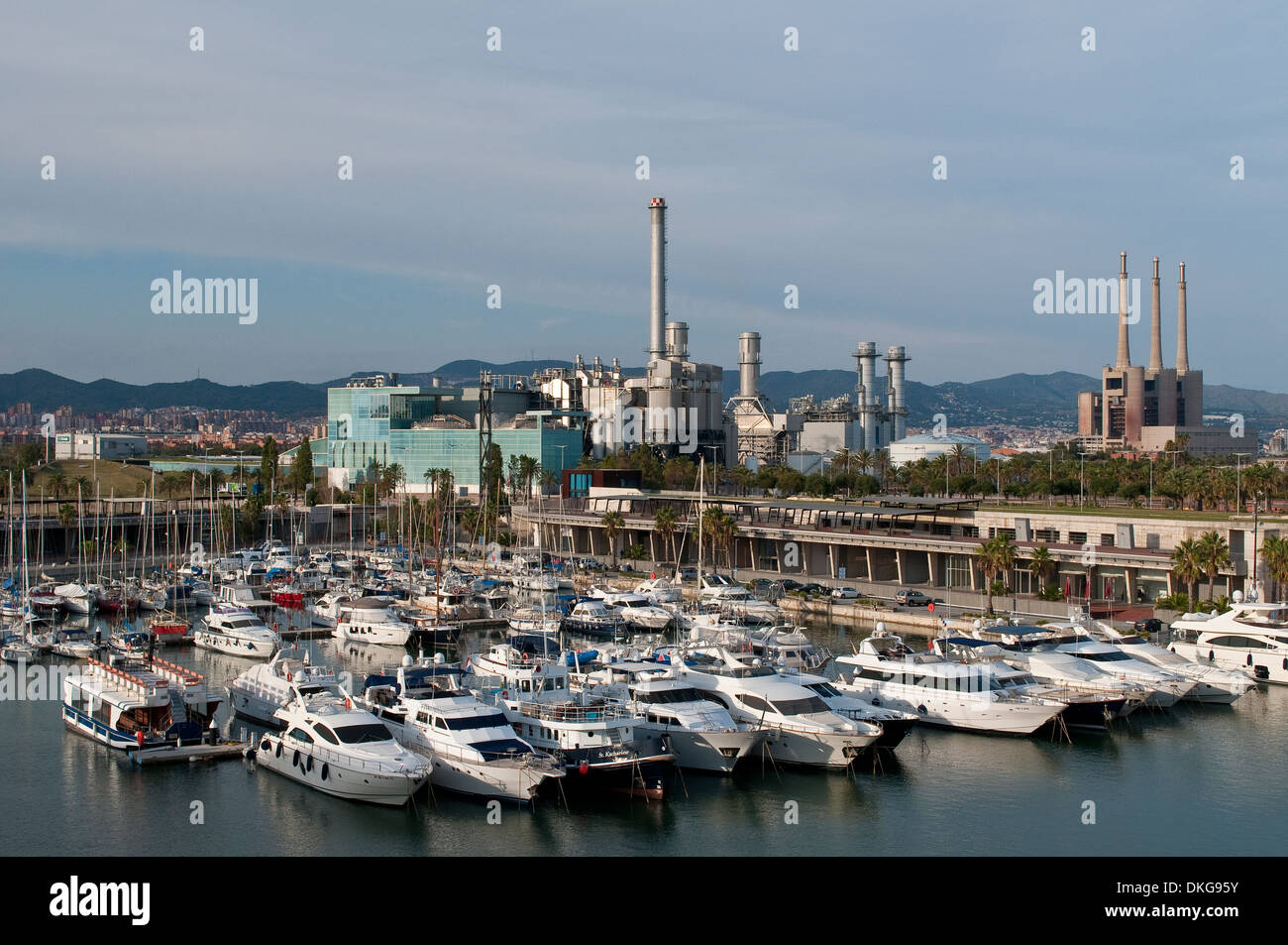 Marina, Parc del Forum, Barcelona, Catalonia, Spain Stock Photo - Alamy