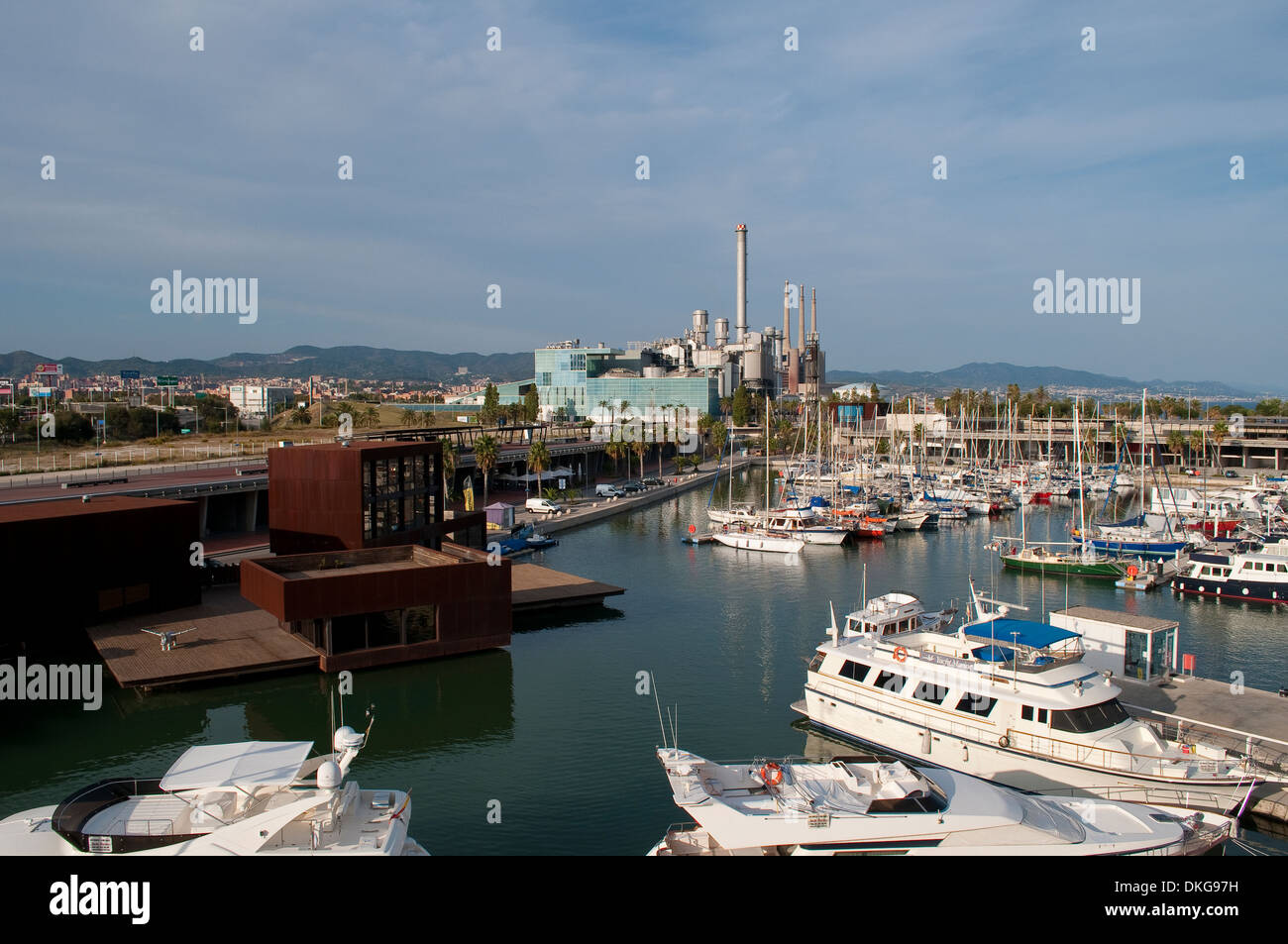 Marina, Parc del Forum, Barcelona, Catalonia, Spain Stock Photo - Alamy