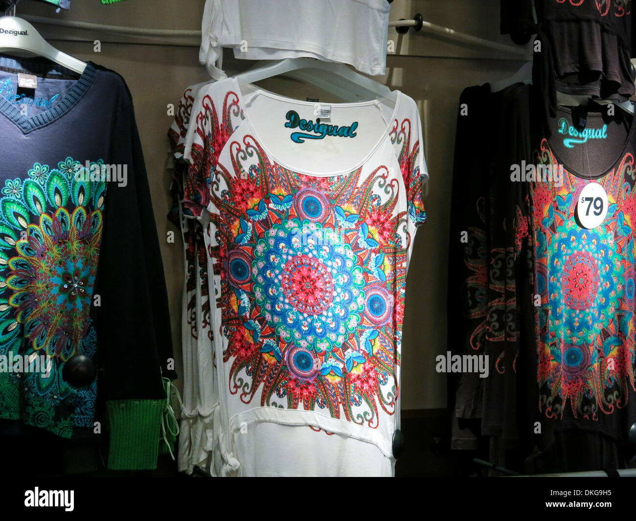 Desigual Clothing Store Interior, NYC Stock Photo - Alamy