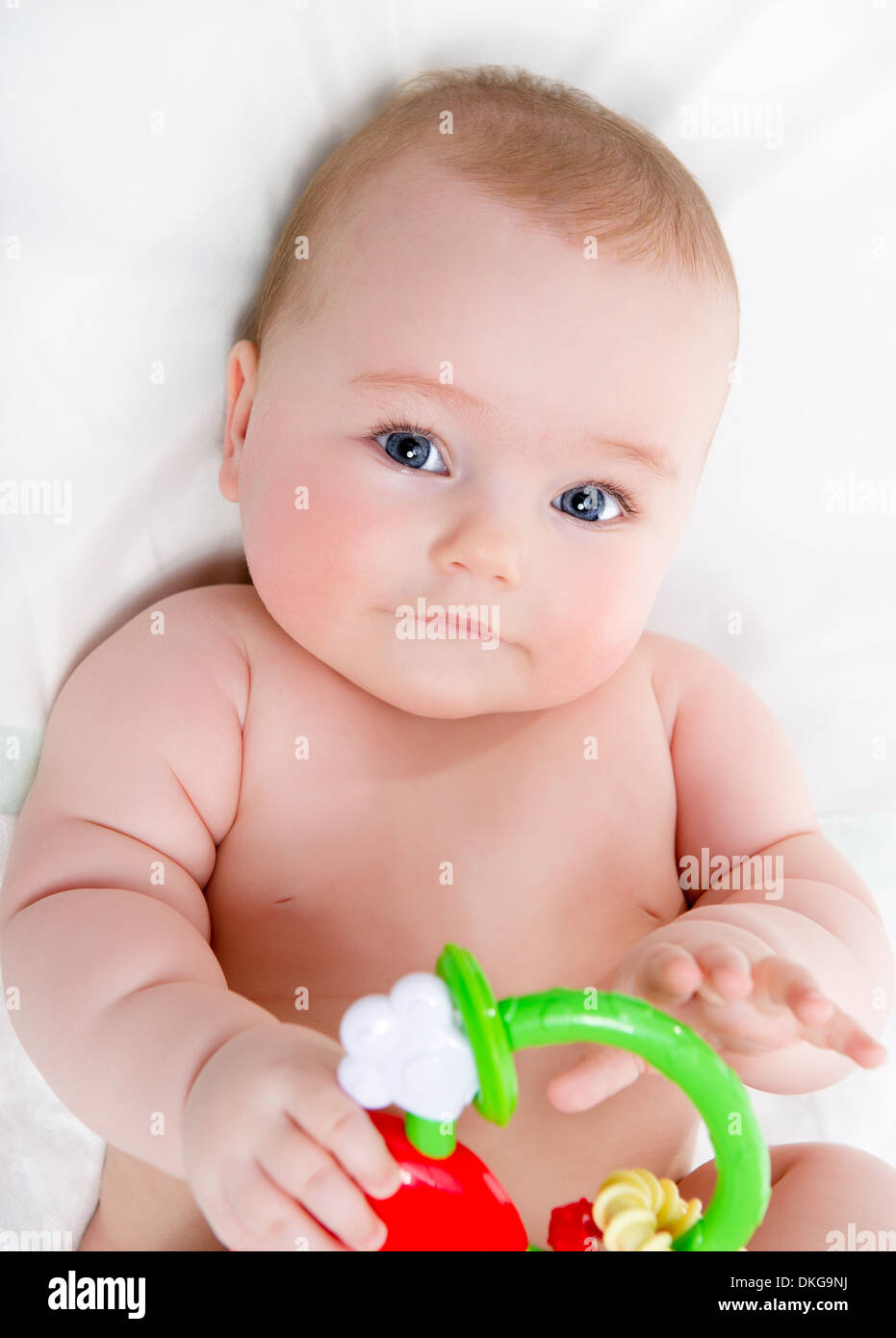 Portrait of sweet little baby girl Stock Photo - Alamy