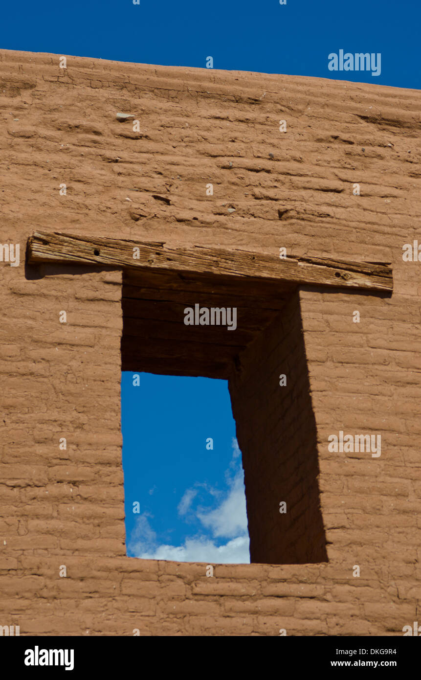 Thousands of adobe bricks create the walls of the fourth Catholic ...