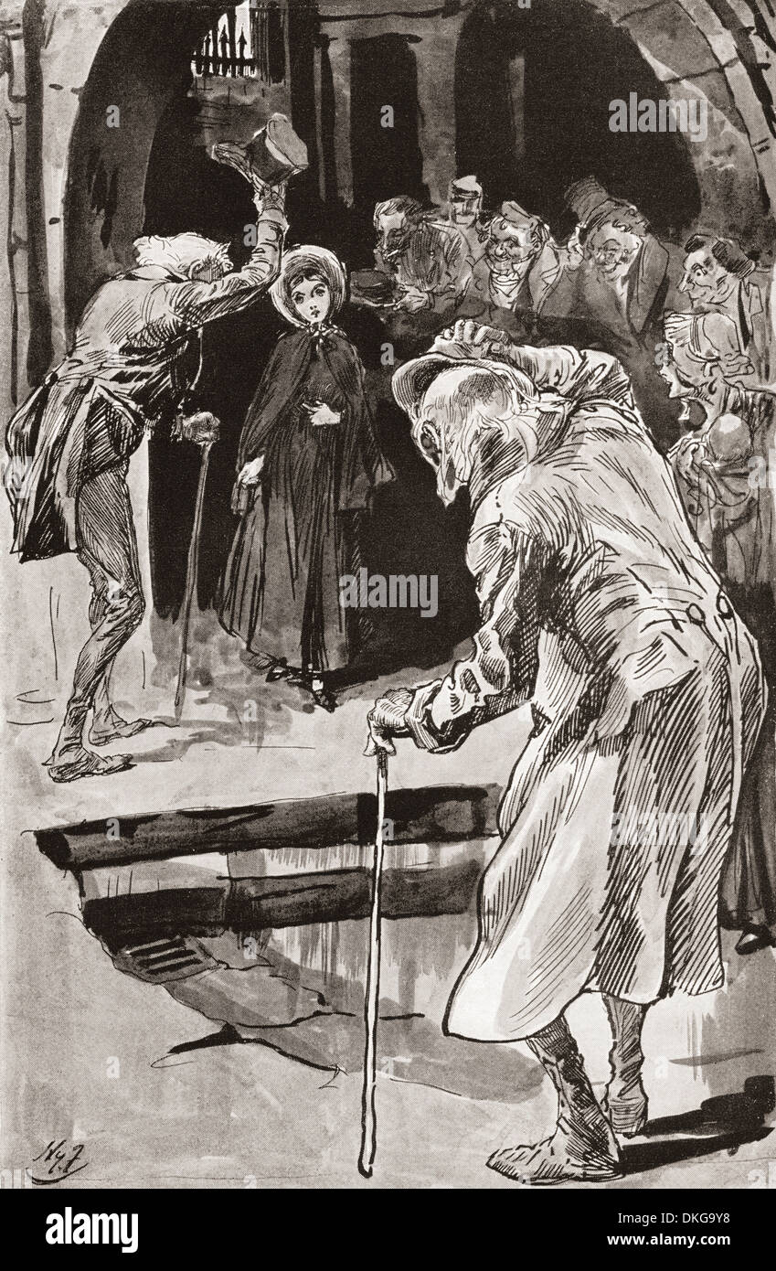 Little Dorrit. Illustration by Harry Furniss for the Charles Dickens ...