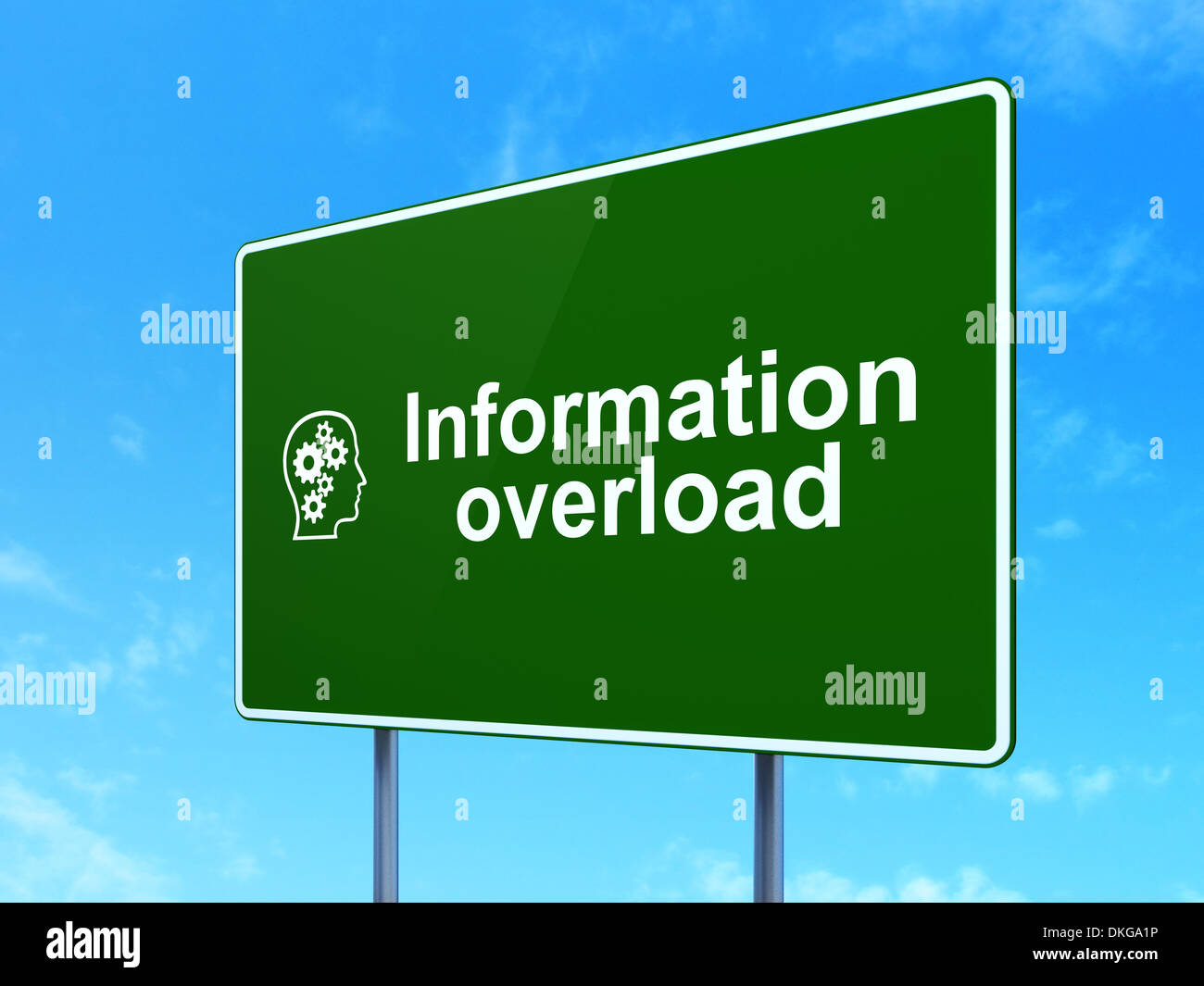 Information Overload Road Sign High Resolution Stock Photography and ...