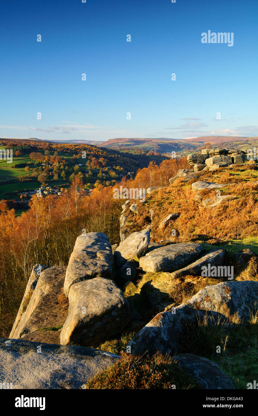 Froggatt edge autumn hi-res stock photography and images - Alamy