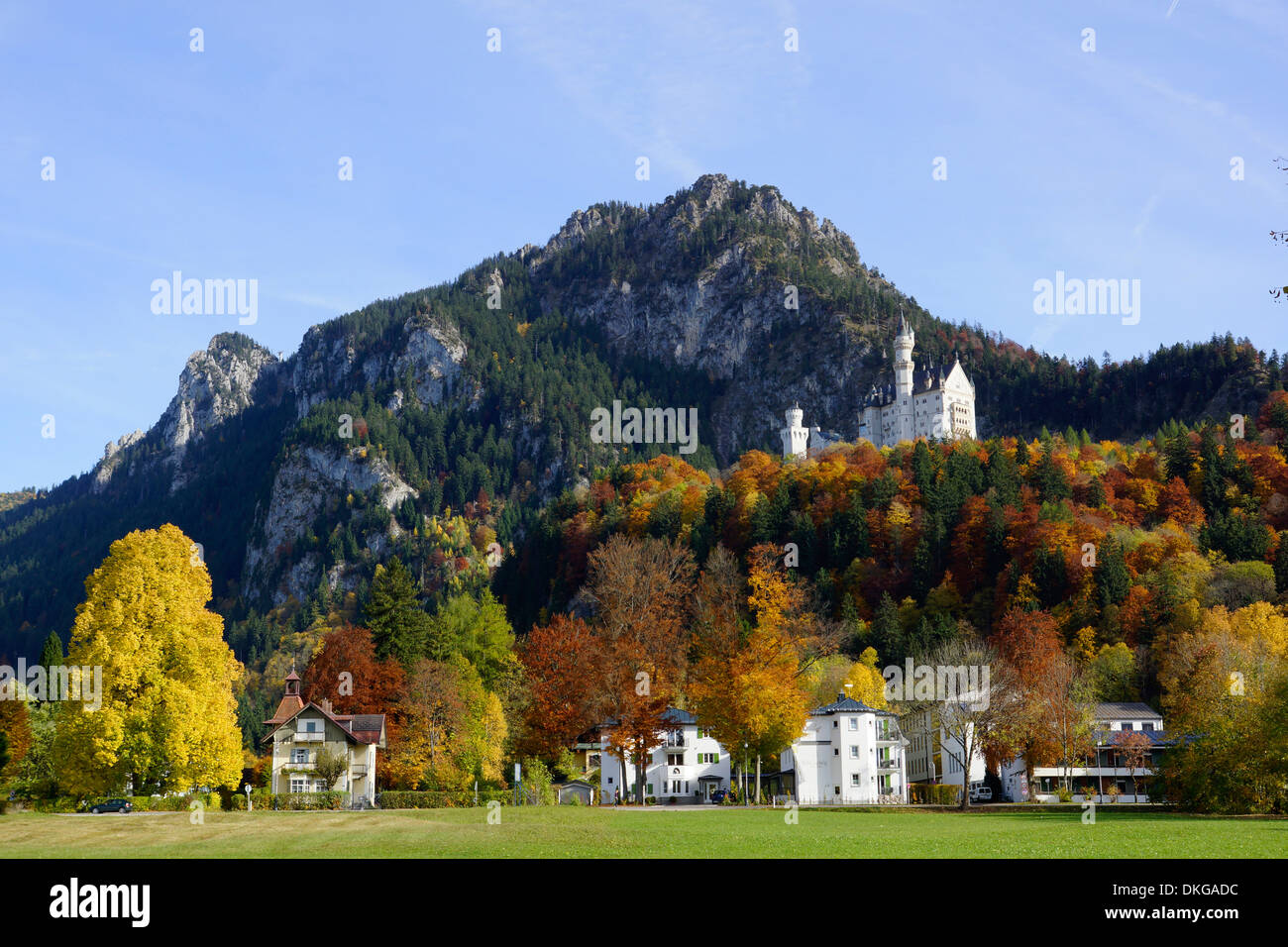 neuschwanstein castle, schwangau-hohenschwangau, near füssen, ostallgäu ...
