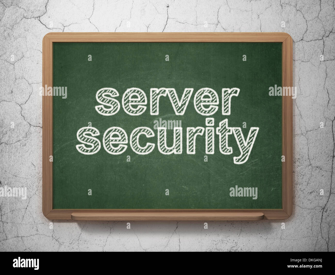 Security concept: Server Security on chalkboard background Stock Photo ...