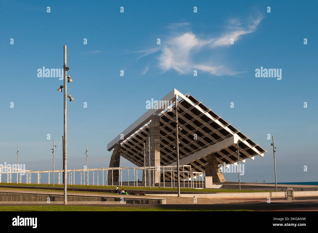 Solar energy building spain hi-res stock photography and images - Alamy