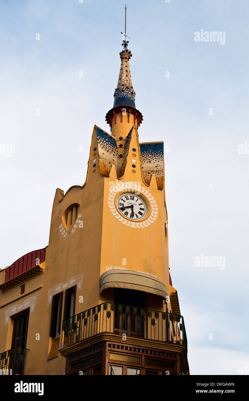 Spain the clock tower hi-res stock photography and images - Alamy