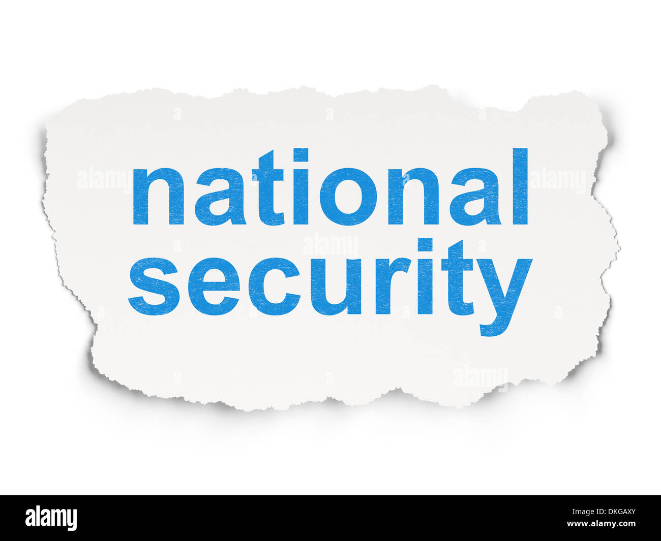 Protection concept: National Security on Paper background Stock Photo ...
