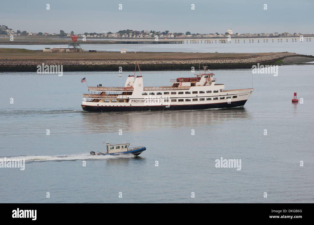 Boston police boat hi-res stock photography and images - Alamy