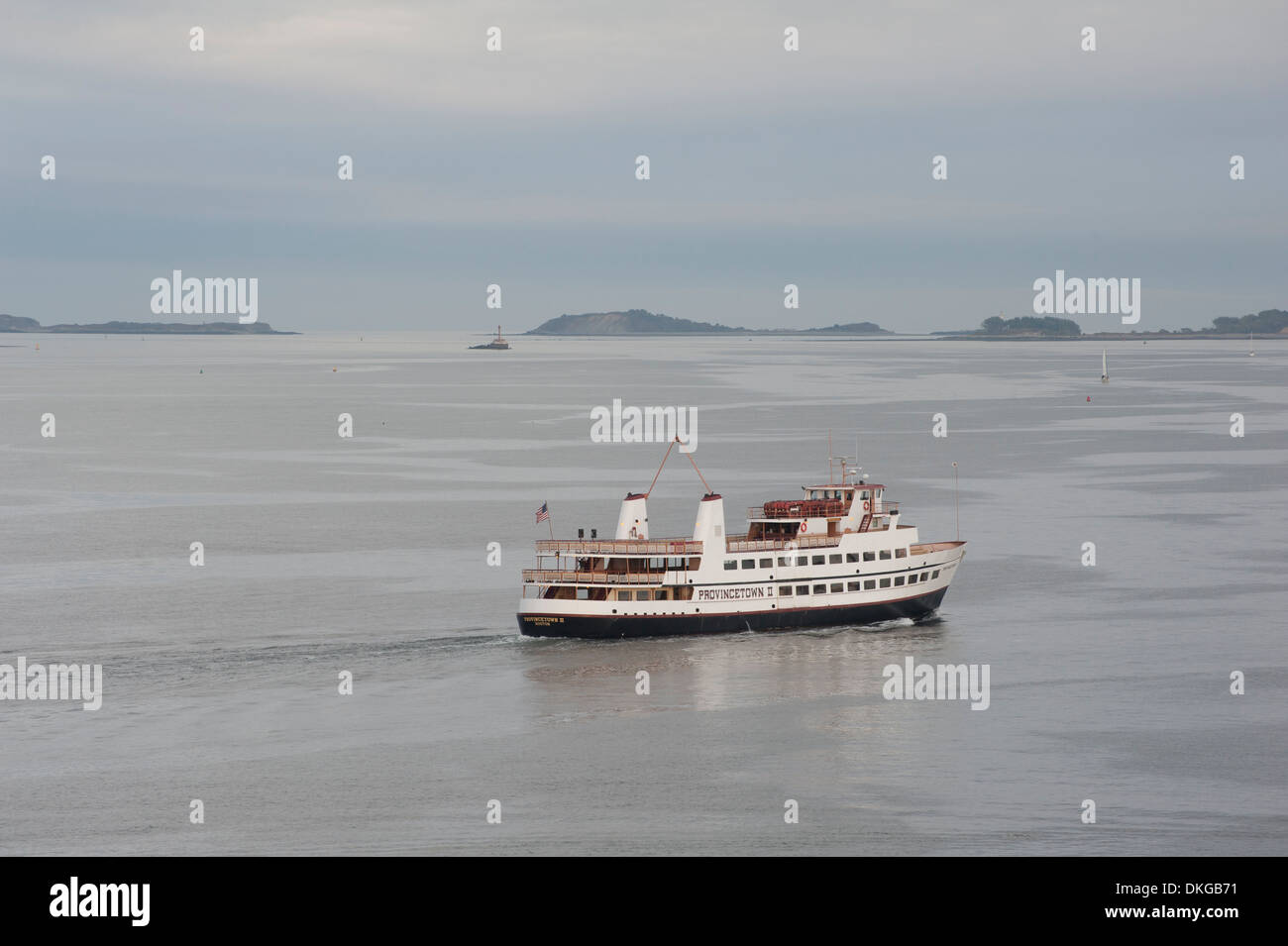 The Provincetown II ferry, owned by the Bay State Cruise Company ...