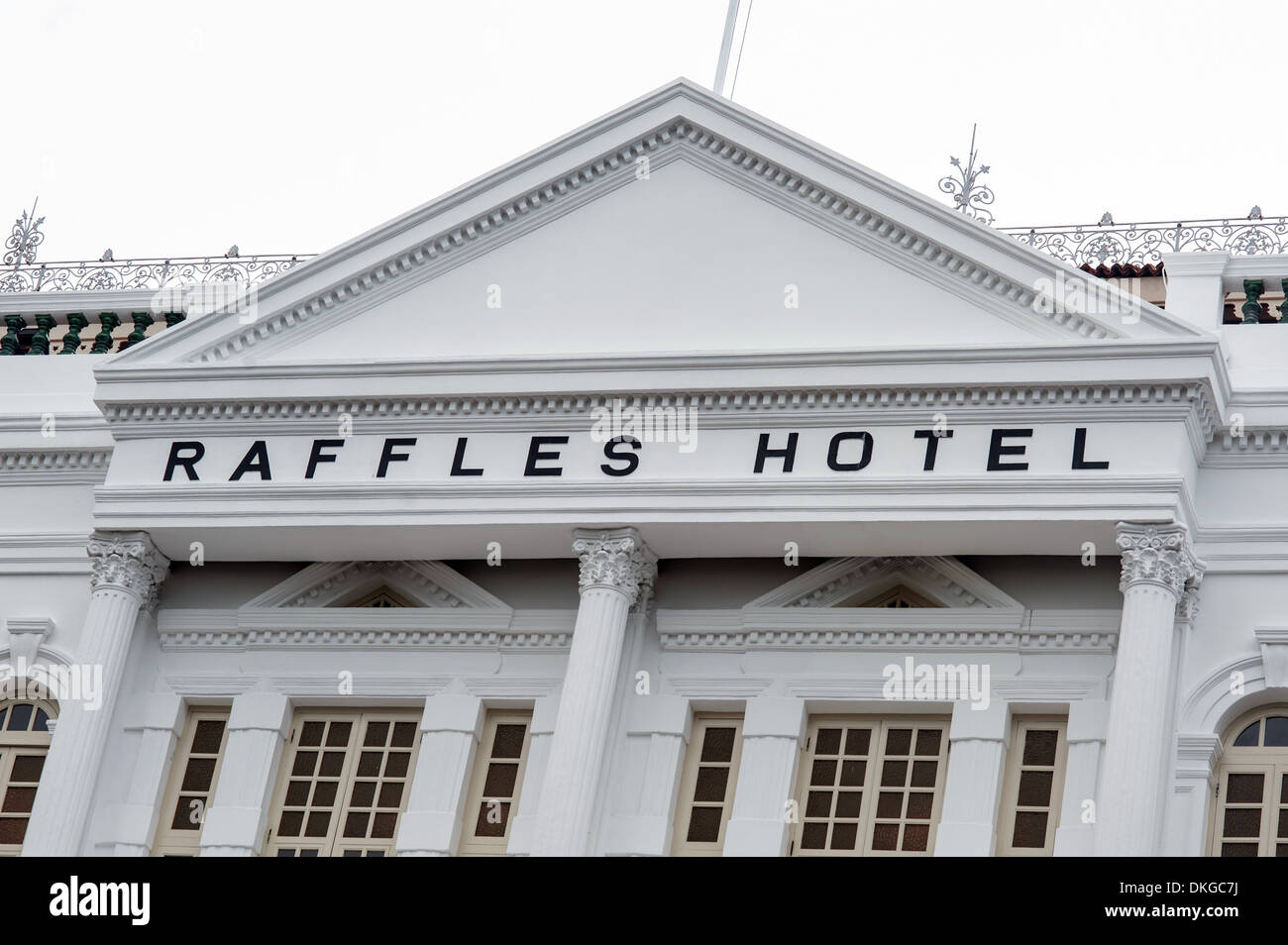 Raffles courtyard sign hi-res stock photography and images - Alamy