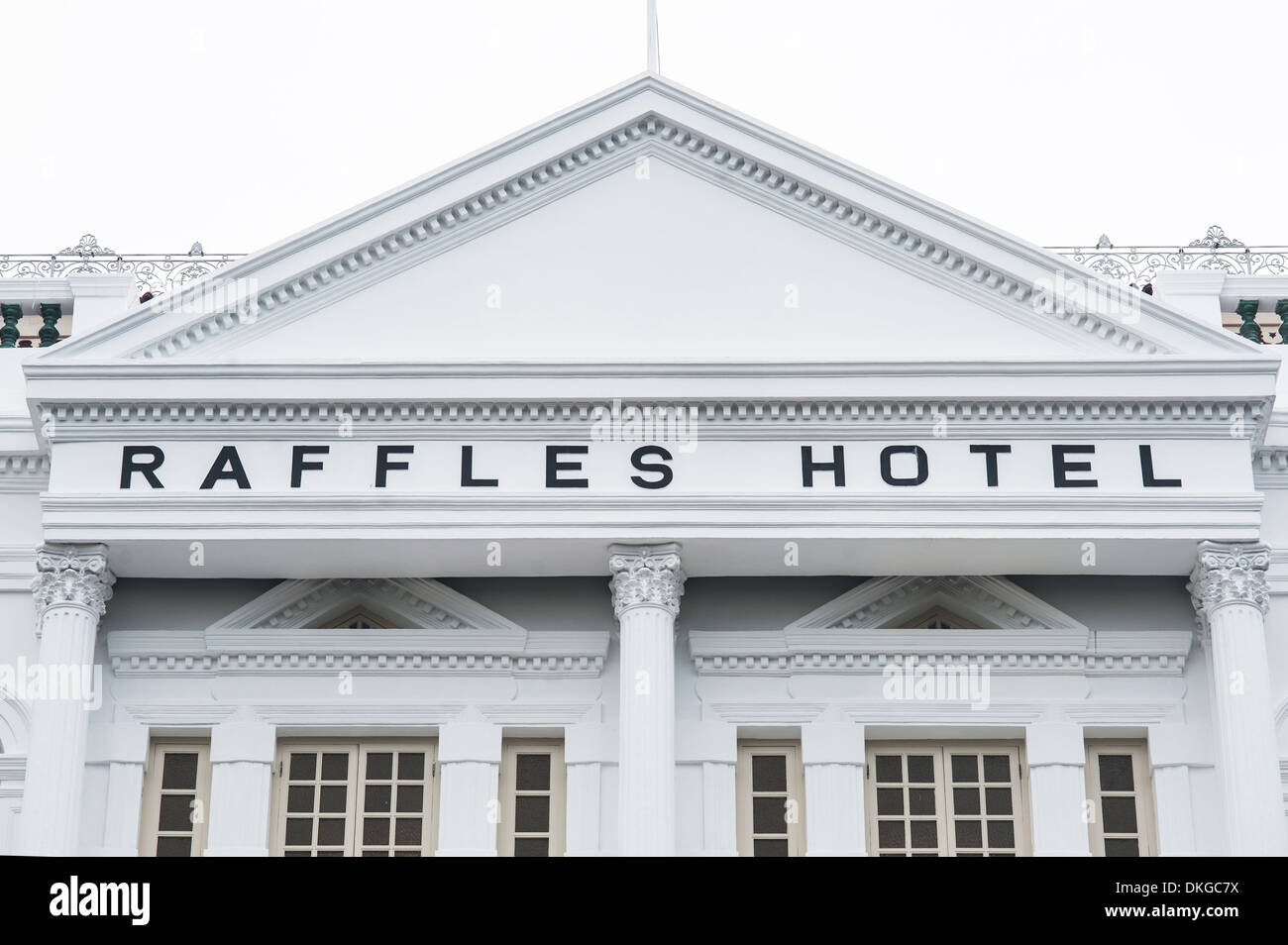 Raffles courtyard sign hi-res stock photography and images - Alamy