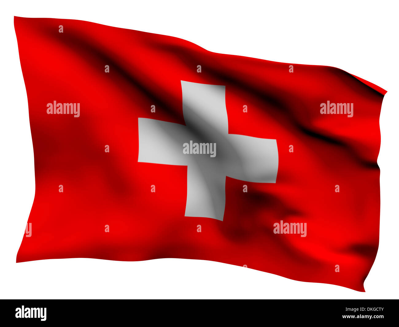 Flag switzerland Cut Out Stock Images & Pictures - Alamy