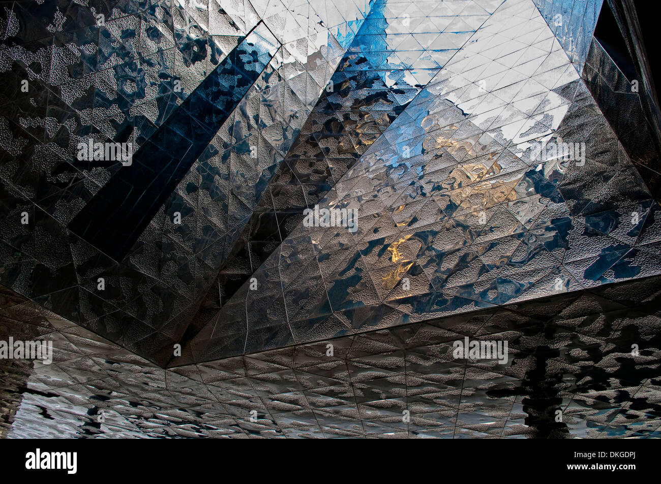 Architectural detail, Museu Blau - Blue Museum, Natural History and ...