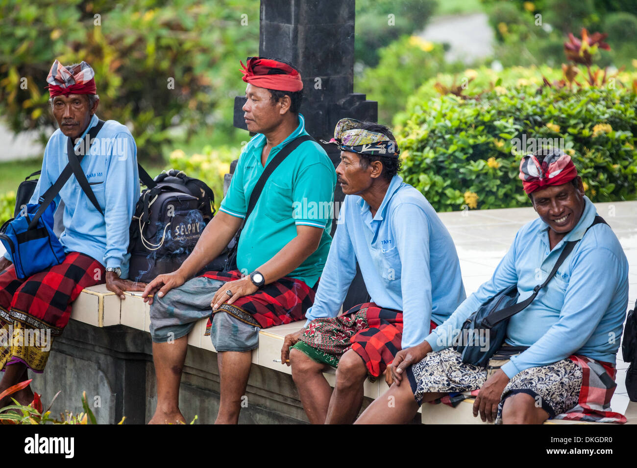 Three balinese men hi-res stock photography and images - Alamy