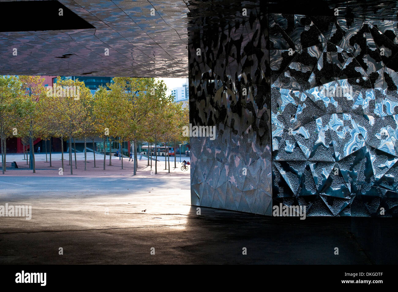 Architectural detail, Museu Blau - Blue Museum, Natural History and ...