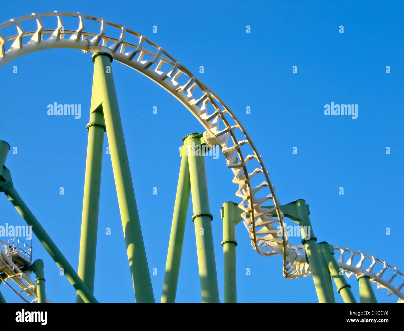 Structure of a roller coaster hi-res stock photography and images - Alamy
