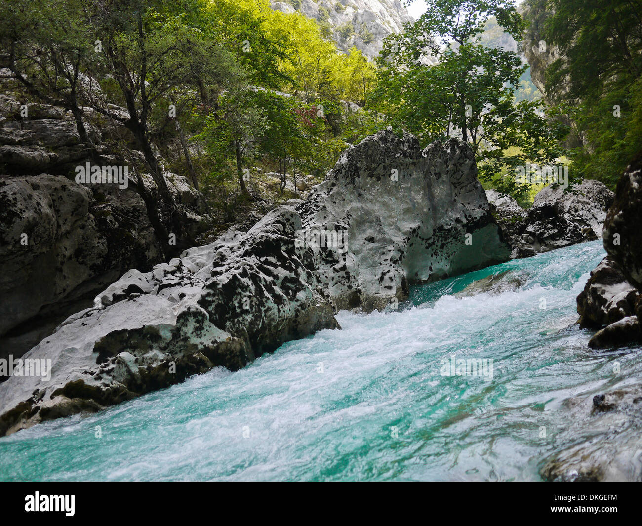Gorge du Verdon canyon, provence, France Stock Photo - Alamy